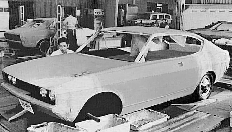 Colt Galant GTO (1970) | Mitsubishi Car Design Trails | Mitsubishi Car ...